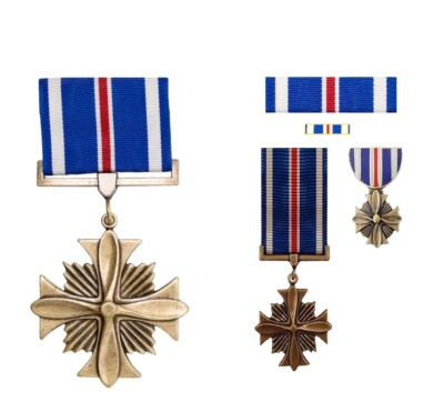 DISTINGUISHED FLYING CROSS MEDAL HAT PIN MINI LAPEL HAT UP US FORCES | eBay