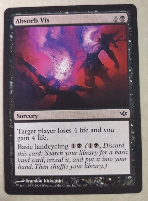 MTG Absorb Vis Conflux 40/145 Regular Common for sale online | eBay