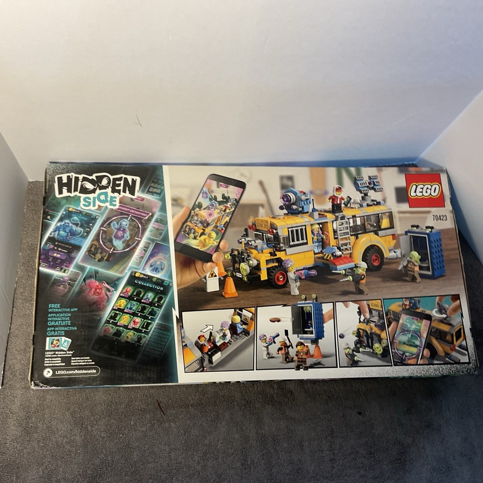LEGO Hidden Side 70423 Paranormal Intercept School Bus 3000 Set M New ...