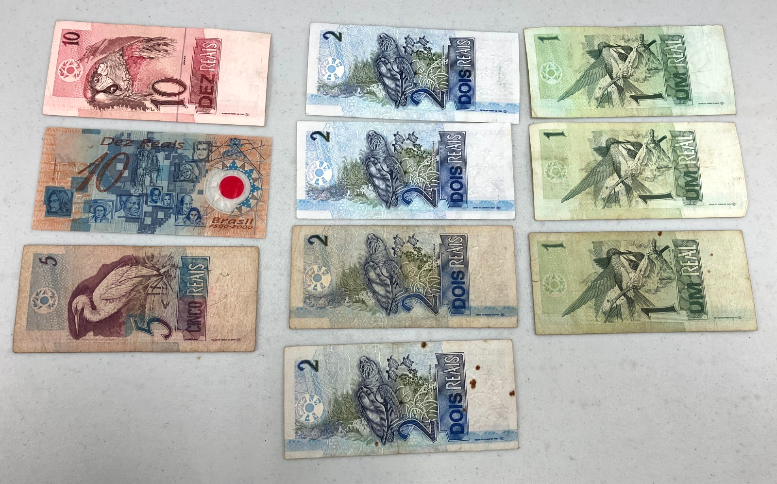 Lot of 10 Brazil Old Banknotes Circulated MB | eBay