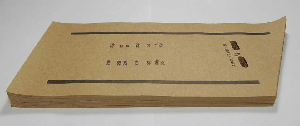 Lot of 25 Vintage Universal "Window" Coin Wrappers for Pennies thru ...