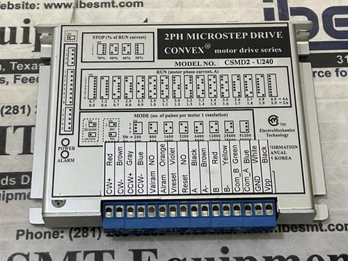 Convex 2PH Microstep Drive - CSMD2-U240 w/Warranty | eBay
