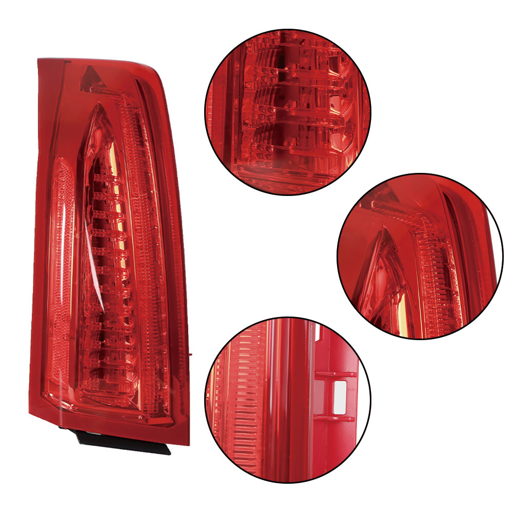 Left Tail Lights Fit For 2013-2017 Cadillac ATS Sedan Lamps LH LED Red ...