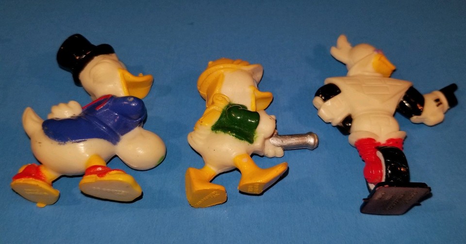 3 Disney Duck Tales PVC Figures Kelloggs Corn Flakes / Rice Crispies ...