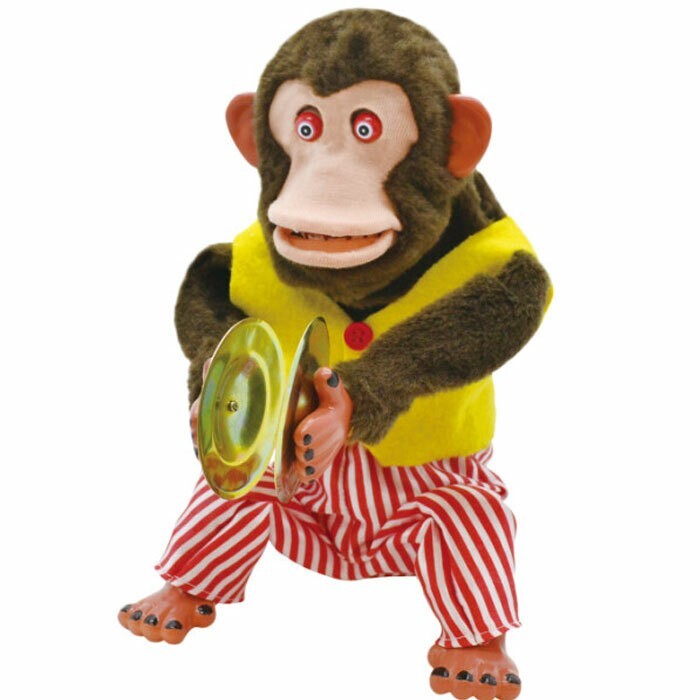 Toy Story Jolly Chimp Monkey Doll Chimp Musical Cymbals Naughtiness ...