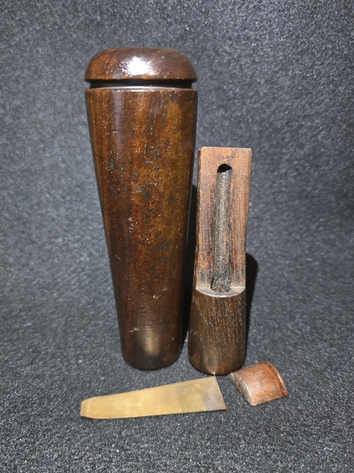 Rare Tom Turpin Duck Call - Reelfoot Metal Reed - Made of Cocobolo Wood ...