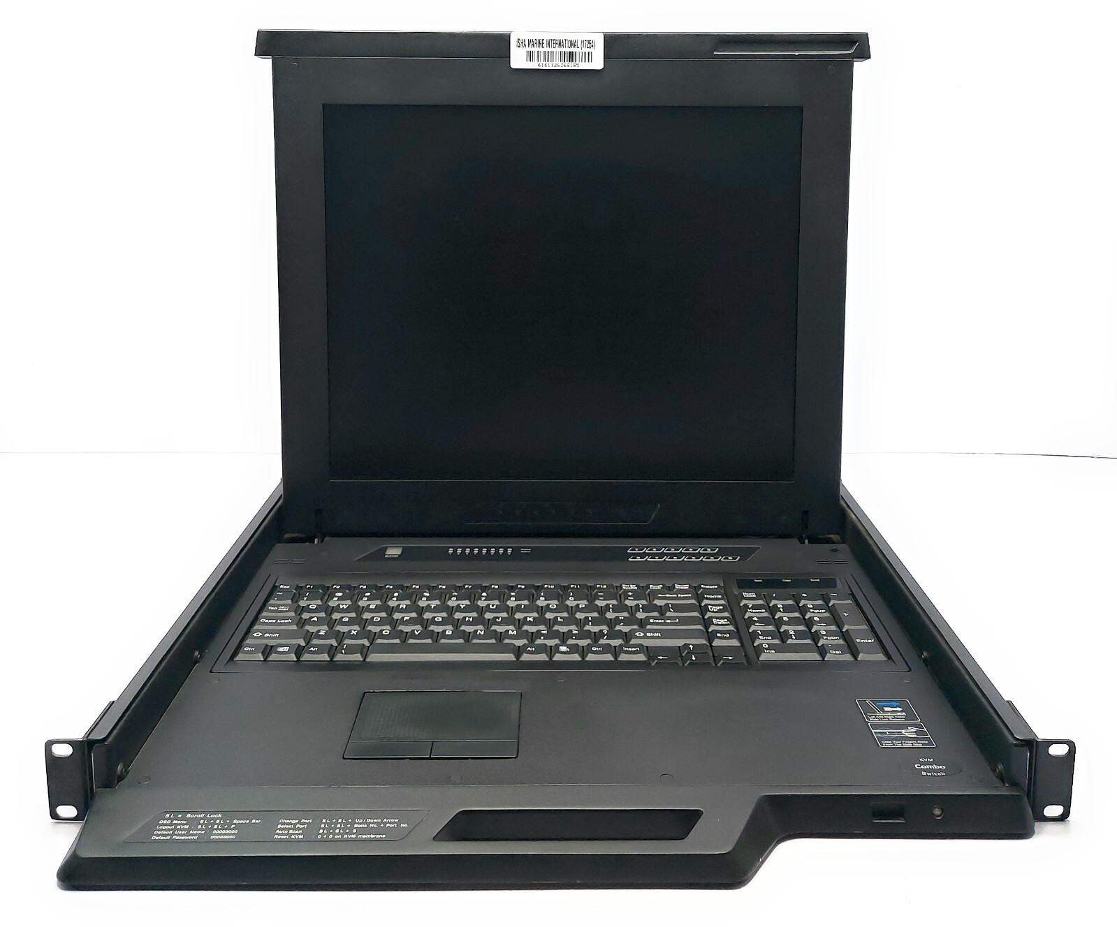 ER1-17NB-IP Rackmount KVM Console 110-240V~ 50-60Hz 1.5A | eBay