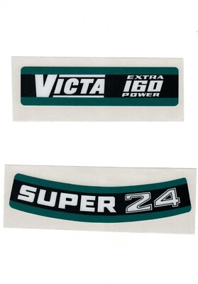 Victa Vintage Super 24 Utility 160 Mower Slasher Repro Decals | eBay