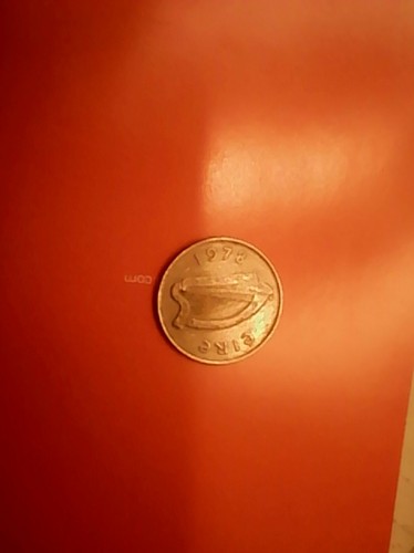 1978 EIRE IRELAND 10P COIN SHOWING HARP AND A SALMON | eBay