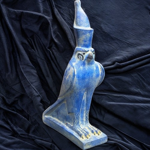 RARE ANCIENT EGYPTIAN ANTIQUE Statue Large for God Horus As Falcon Bird ...