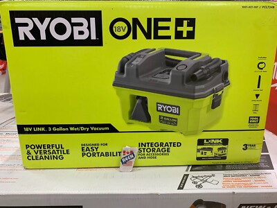 RYOBI CANADA 18V Cordless 3 Gal. Wet/Dry Vacuum (Tool Only) | eBay