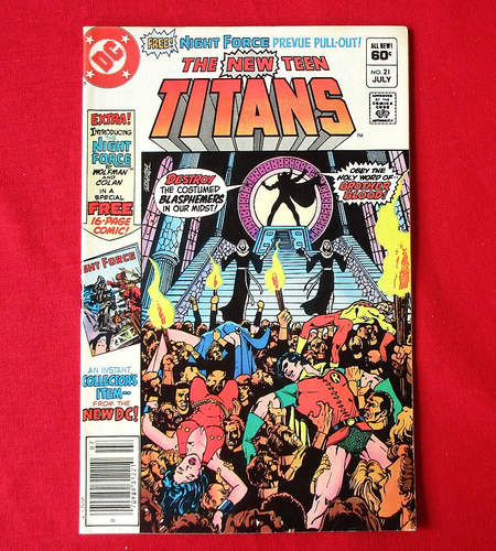 THE NEW TEEN TITANS #21 DC COPPER AGE George Perez VF- 7.5 | eBay