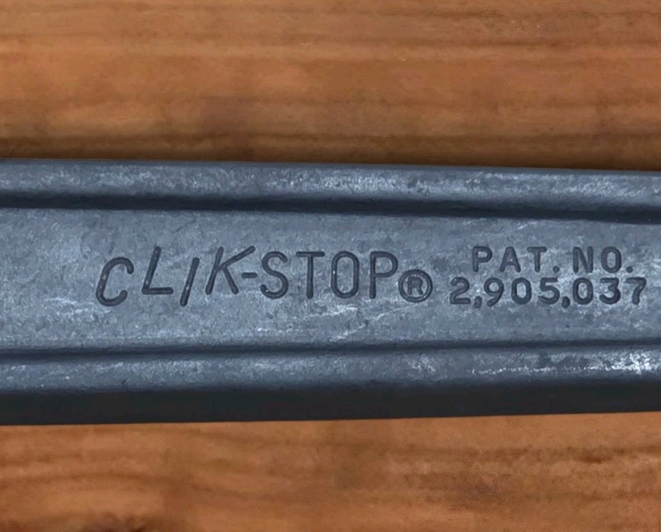 PROTO # 720-SL & 716-SL 16" & 20" ADJUSTABLE WRENCH CLIK-STOP MADE IN ...