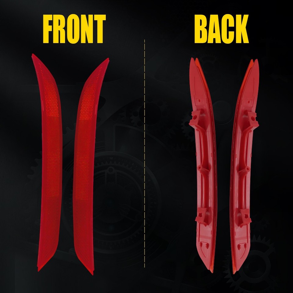 For 2016 2017 Honda Accord Rear Left Right Side Case 2PCS Bumper ...