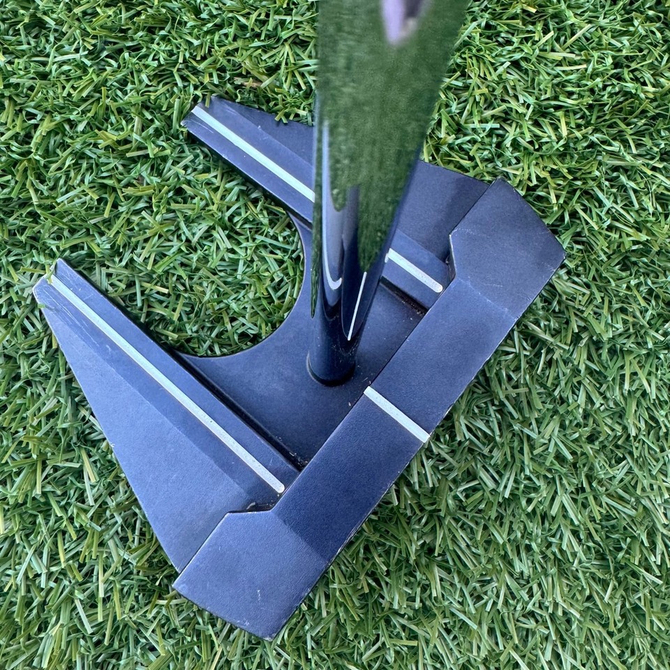 Odyssey Ai-One Cruiser Broom Stick #7 Split Grip Center Shaft Putter 48 ...