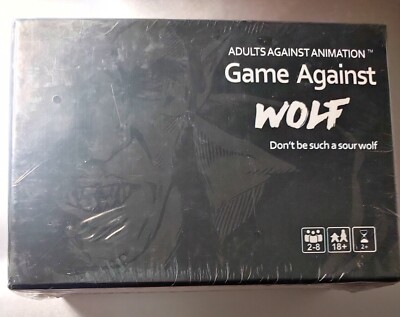 Adults Against Animation "Game Against Wolf" NIB Sealed Card Game | eBay