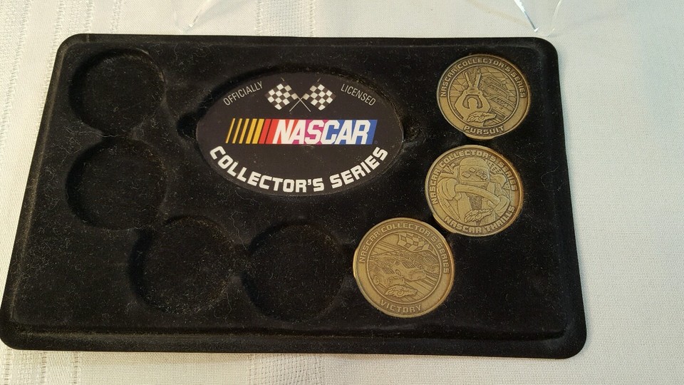 NASCAR COLLECTOR'S SERIES COINS - THRILLS VICTORY PURSUIT 1ST EDITION ...