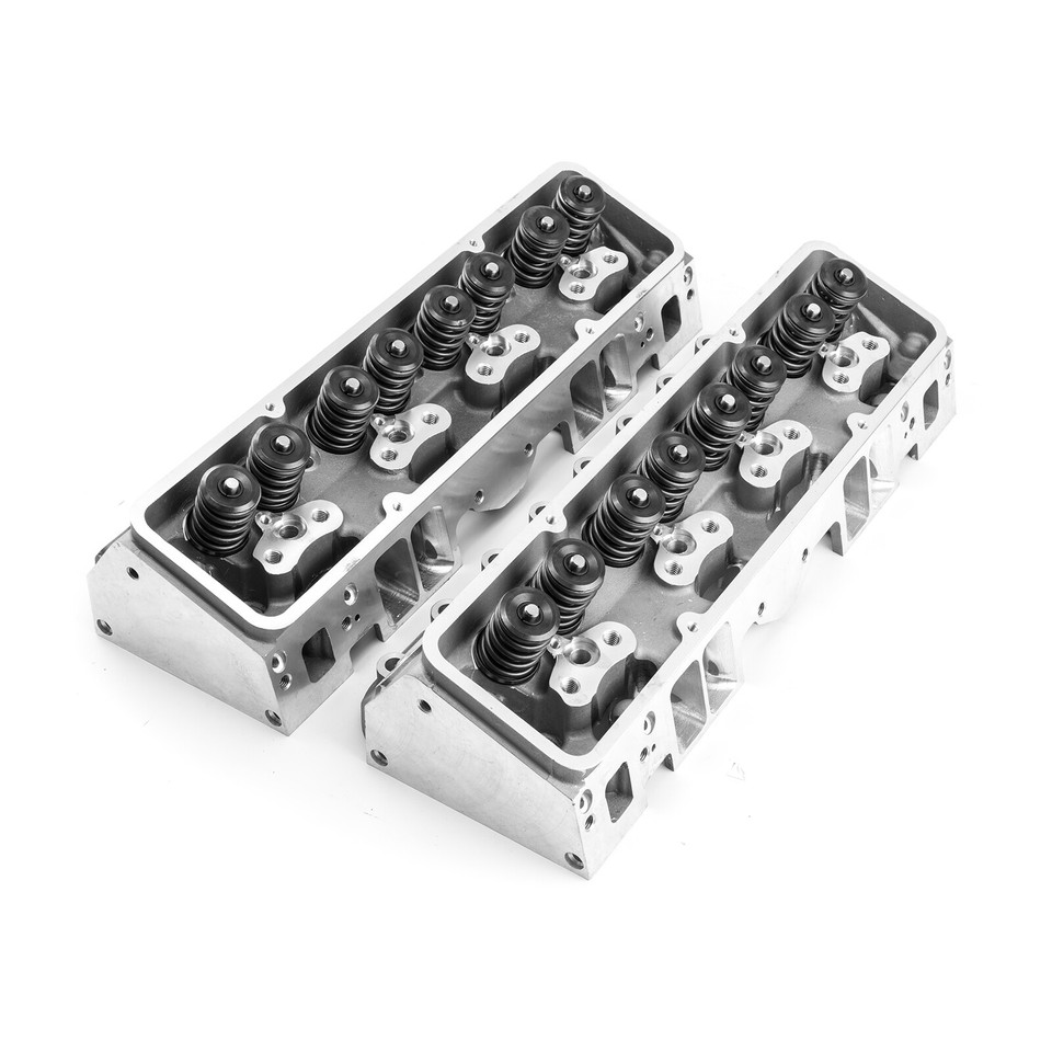 Chevy SBC 350 217cc 68cc Straight CNC Solid Roller Assembled Cylinder ...