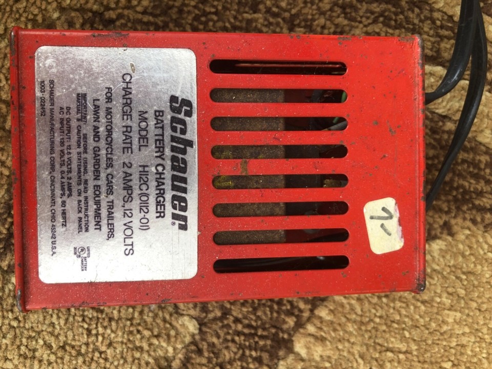 Schauer Battery Charger Model HI2C (0112-01) | eBay