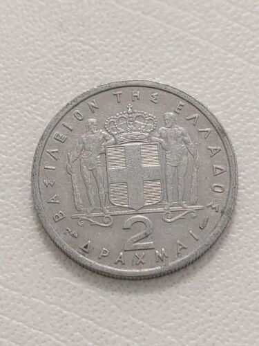 1957 Greece 2 Apaxmai two Drachmai Greek coin Kayihan coins T137 | eBay