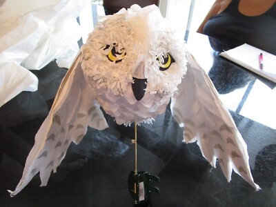 Pottery Barn Teen Christmas Harry Potter Hedwig Tree Topper owl New w ...