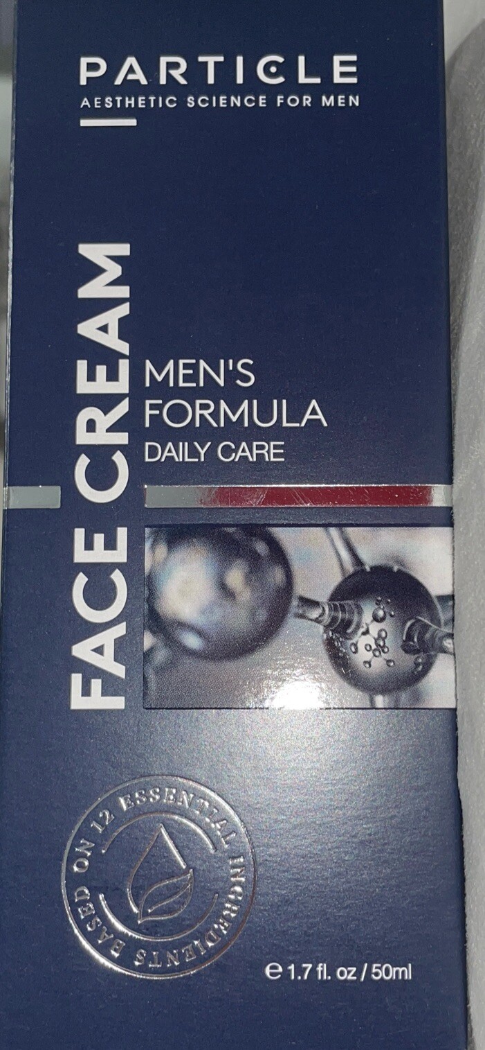 Particle Aesthetic Science for Men Face Cream Men's Formula Daily Care ...
