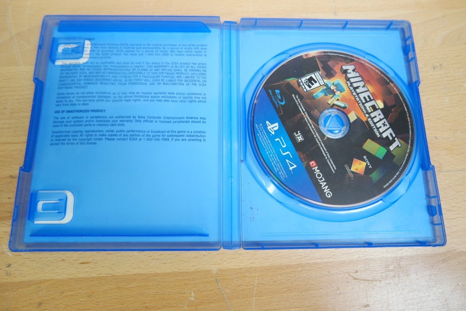 Minecraft (PlayStation 4, 2014) - PRE-OWNED | eBay