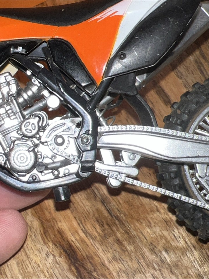 DIRT BIKE KTM RED RYAN DUNGREY 450SX-F REPLICA BIKE 1:6 SCALE, 1:12, 1: ...