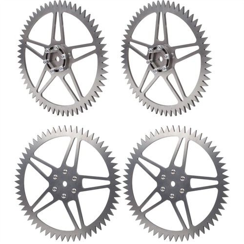 4xIce Wheels Saw Blade Rims for 1/8 RC Buggy Car Arrma Typhon Senton ...