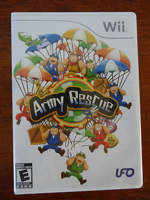 Wii Army Rescue Game 695771900552| eBay