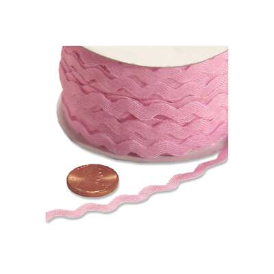 Pink Trim | Pink Rick Rack | Pink Ric Rac Trim - 5mm x 25 Yds ...