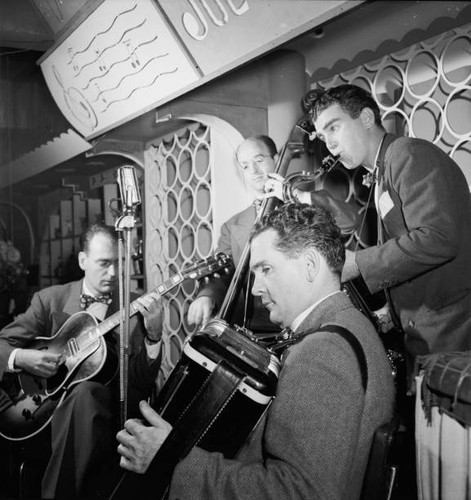 Joe Mooney, Gaeton Frega, and Andy Fitzgerald, Dixon's Steak Hou- Jazz ...