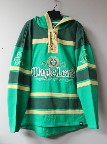 New NHL Toronto Maple Leafs Lacer jersey Shamrock mid weight cotton ...