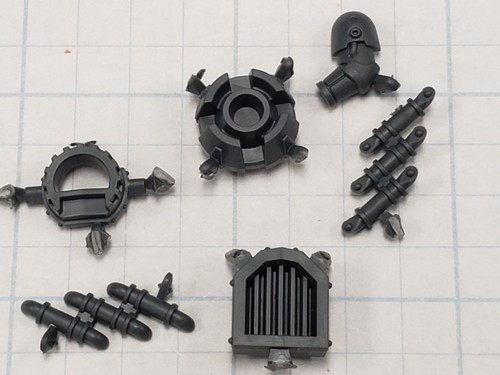 30k Space Marine ARMORY Bits Sky Hunter Scimitar Jetbike Engine Parts ...