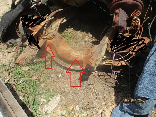 73-77 CHEVROLET GMC C10 C15 FRONT ENGINE CROSSMEMBER [ONLY] BARE 2WD K ...