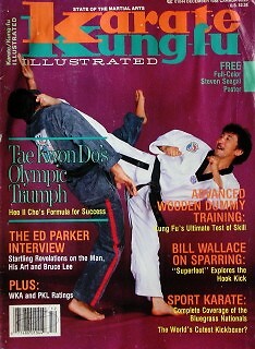 12/88 KARATE KUNG FU BILL WALLACE HEE II CHO ED PARKER BLACK BELT ...