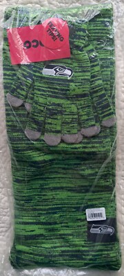 NFL Seattle Seahawks Infinity Scarf And Gloves Set Foco NWT | eBay