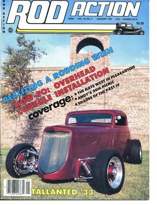 Street ROD ACTION January 1987--1941 Lincoln, 1929,1933,1948 Ford and ...
