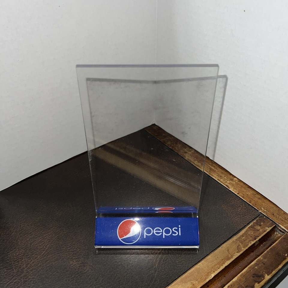 Vintage Pepsi Pepsi-Cola Restaurant Table Top “Tent” | eBay