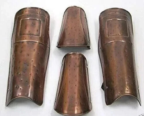 Medieval Spartan Arm Guard & Leg Guard Set Bracers and Greaves Armor | eBay