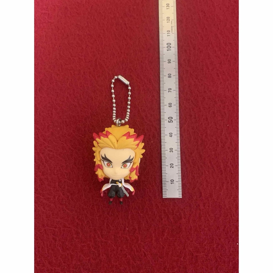 Demon Slayer Rengoku Kyojuro minifigure keychain | eBay