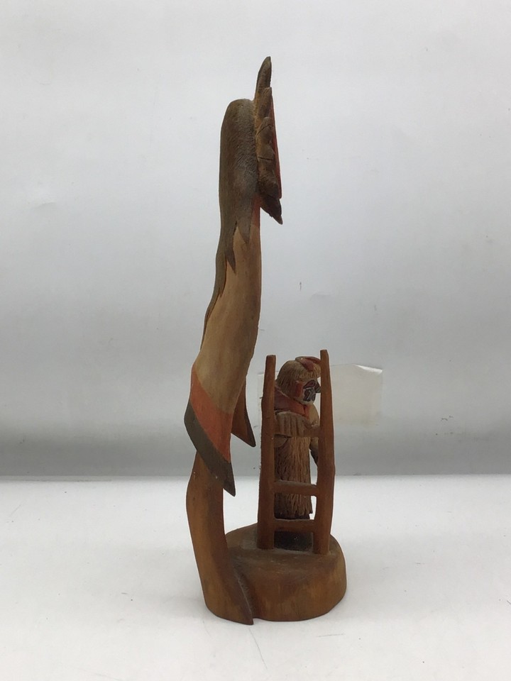 Vintage handmade Kachina Wooden Doll By David Harvey- Hopi At Beandance ...