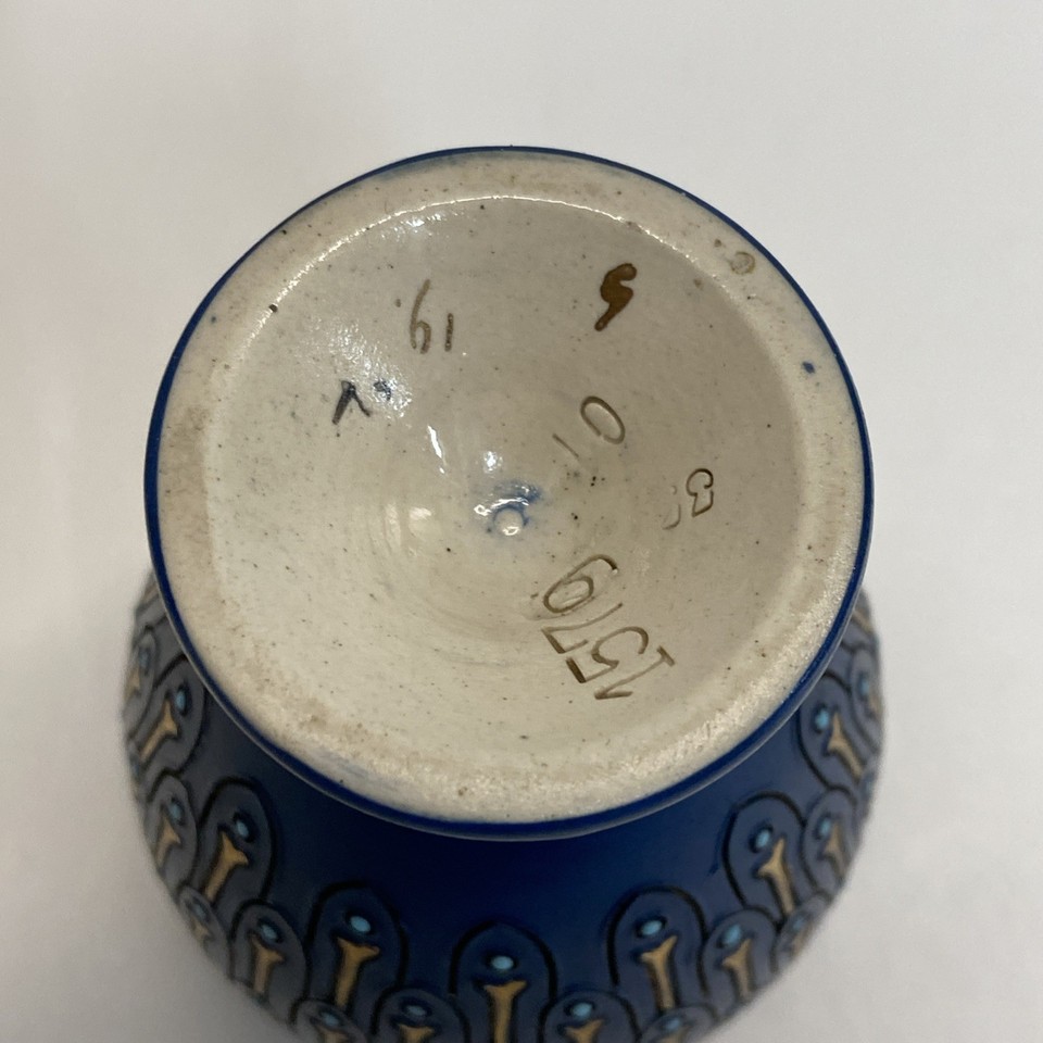 Villeroy & Boch Antique Art Nouveau German Mettlach Stoneware Enamel ...