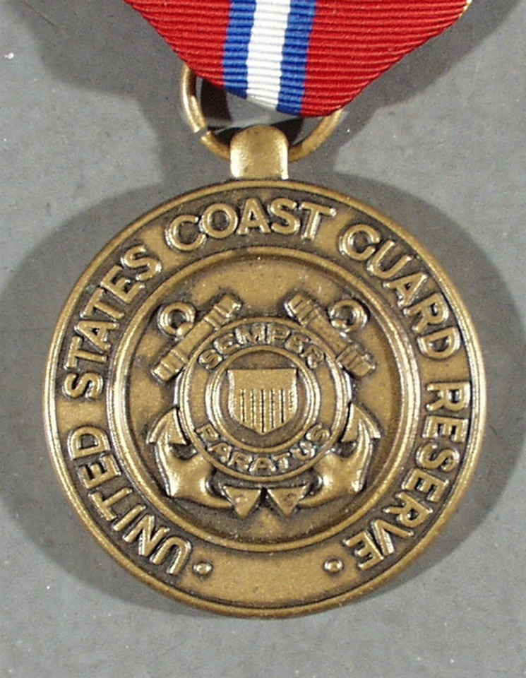 UNITED STATES COAST GUARD RESERVE GOOD CONDUCT MEDAL AND RIBBON | eBay