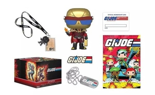 Funko Pop #109 Director Destro GI Joe 40th Anniversary Box Gamestop New ...