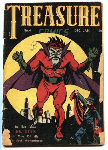 Treasure #4 1946 - American Boy's Comics -P - Comic Book | eBay