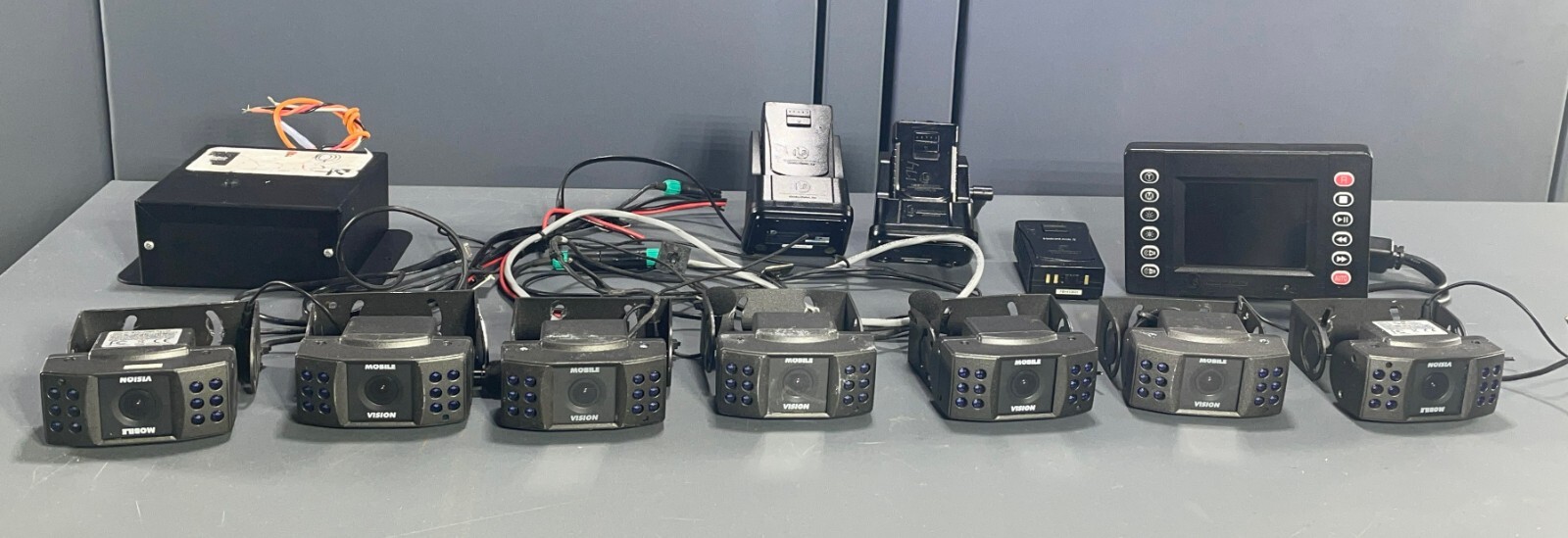 Mobile Vision Dash Cameras with Accessories MVD-258IR Lot of 7 | eBay