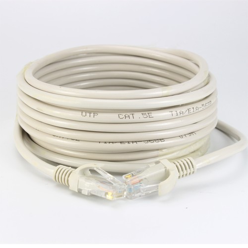 Long 15M 25M 30M Cat5e Patch Cord Cable Ethernet Internet Network LAN ...