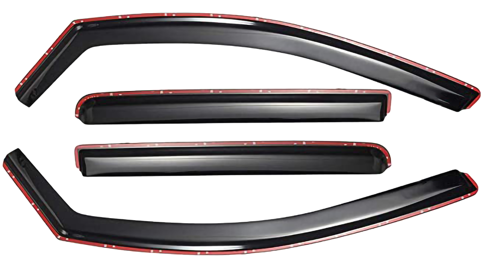 Fits Ford Ranger 19-23 In-Channel Window Visor Vent Rain Sun Guards ...