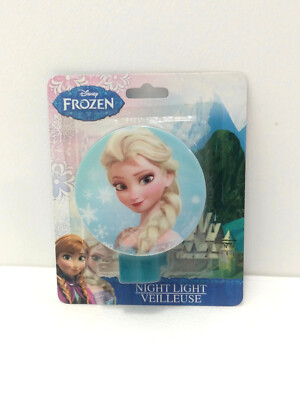 Disney Frozen Elsa Night Light Rotary Shade Perfect For Disney Princess ...